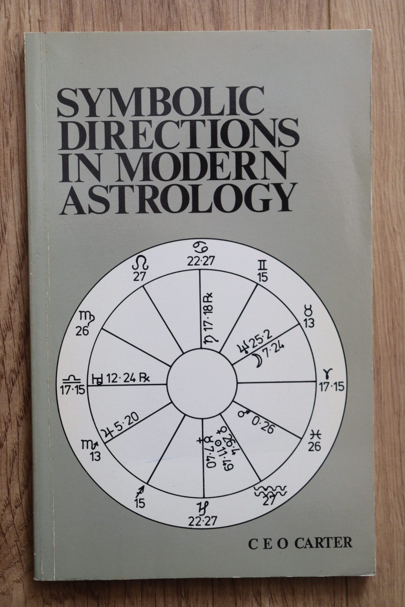 Charles Carter – Symbolic Directions in Modern Astrology 1984, Copy 4 ...