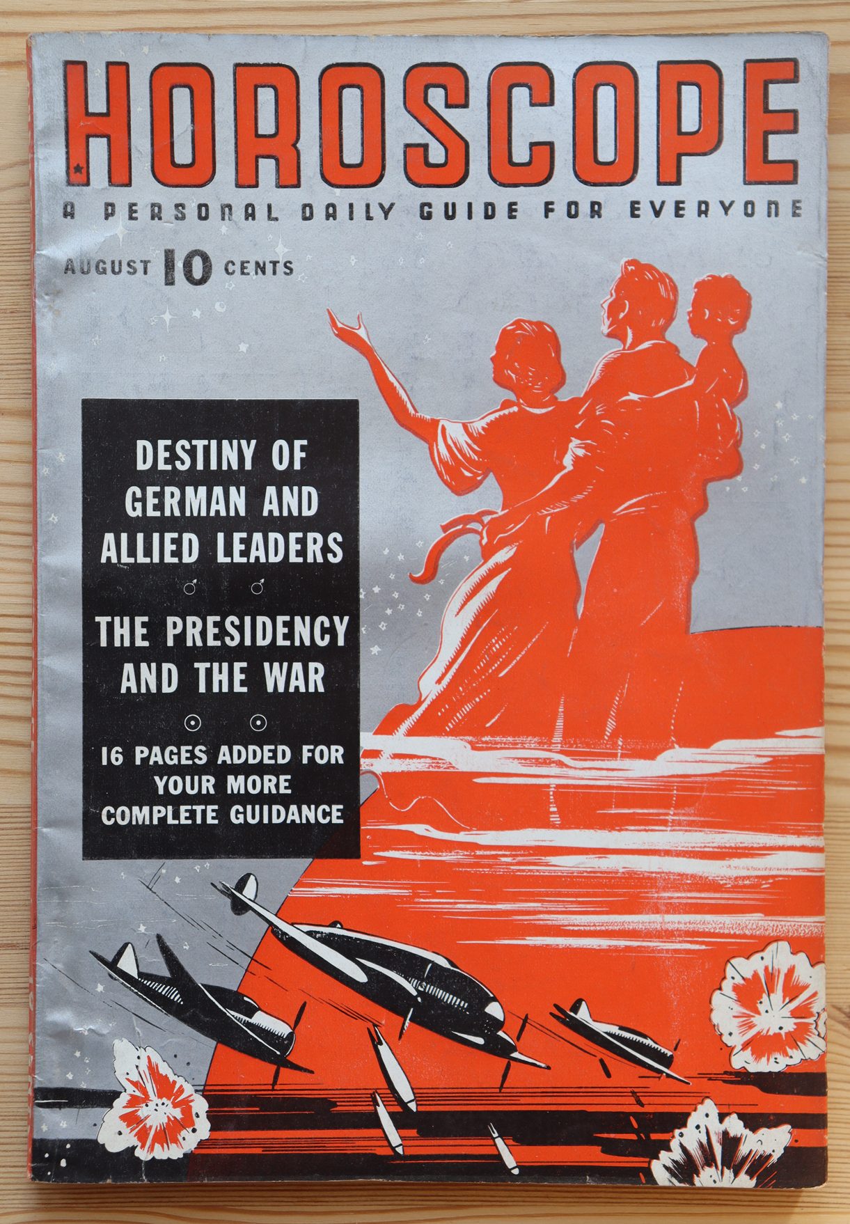 Dell Horoscope Magazine August 1940 - Astrolearn