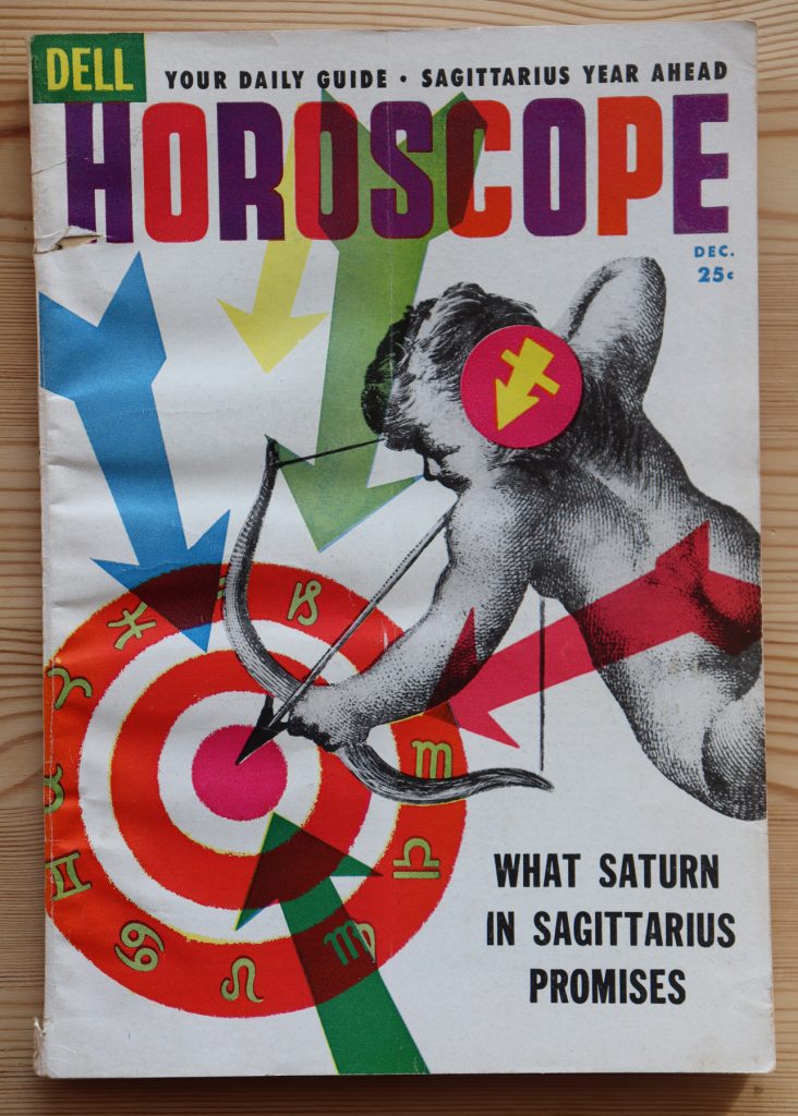Dell Horoscope Magazine December 1955 - Astrolearn